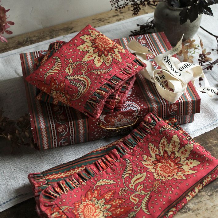 Folkloric Napkin Gift Set, Set of 6 | Greenrow