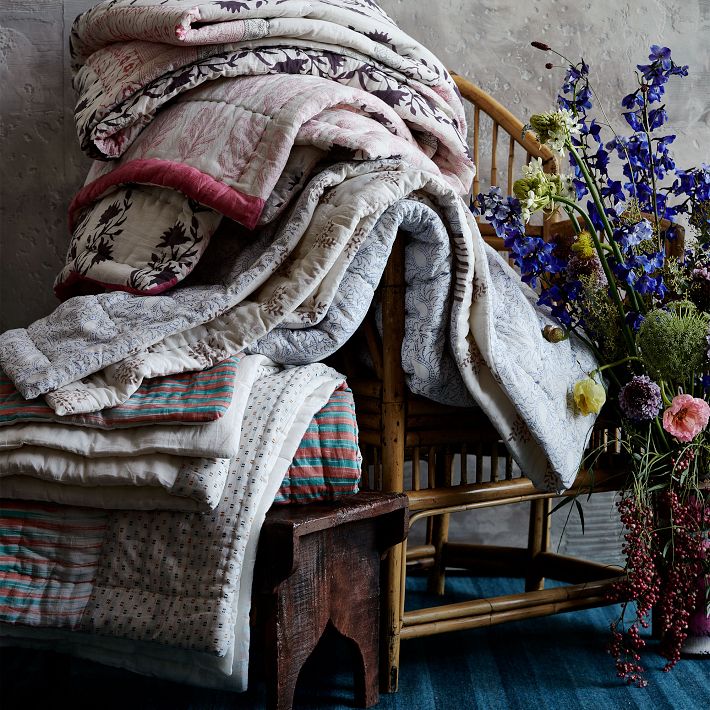 Cotton Printed Quilt | Greenrow