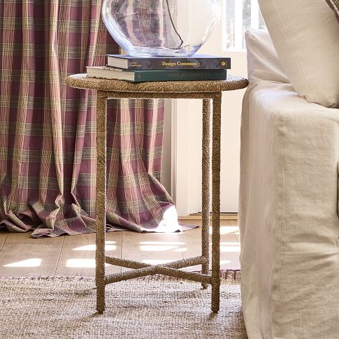 Seagrass Side Table Natural GreenRow