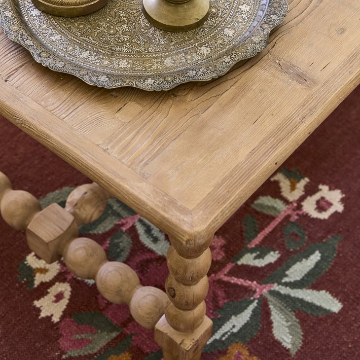 Poppy Scallop Leg Coffee Table