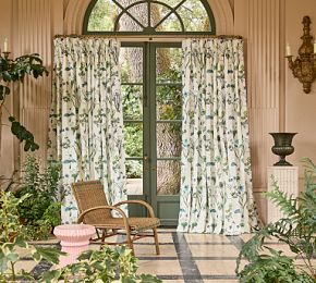 Florentina Scalamandré Pinch Pleat Curtain | Greenrow