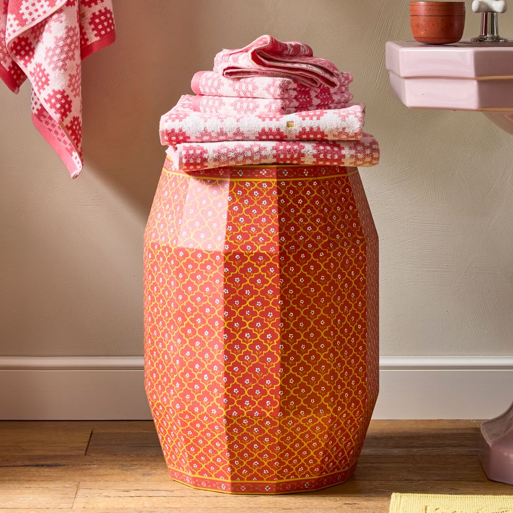 Mallorca Hand-Painted Wooden Side Table | Greenrow